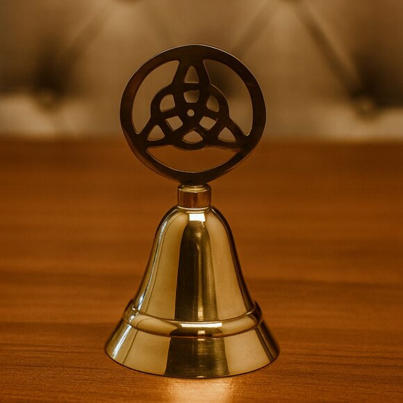 Hello Kitty | Accents | Celtic Knot Brass Bell 4 Spiritual Home Decor ...